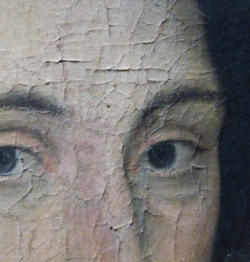 Painting Conservation Studio | Flaking Oil Painting